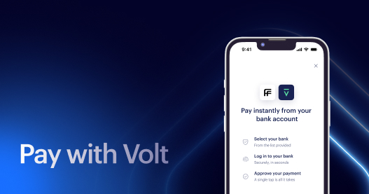 Pay with Volt | The Pay by Bank user experience | Volt